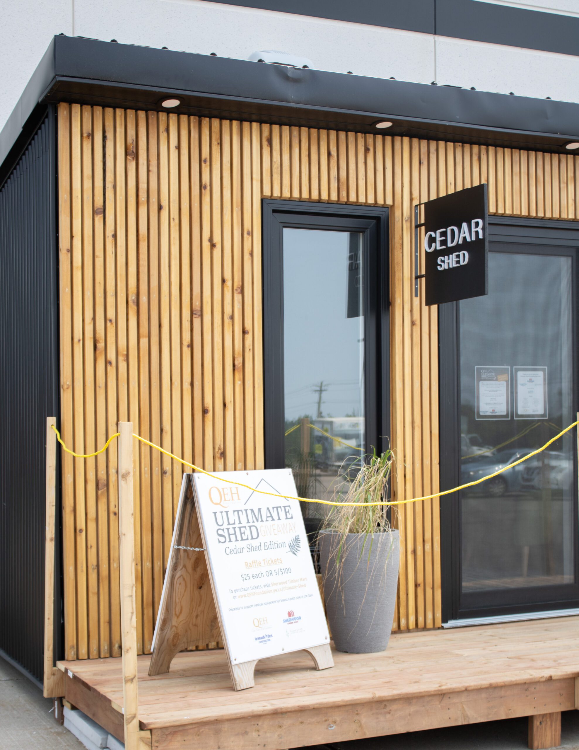QEH FoundationUltimate Shed: Cedar Shed Photo Gallery • QEH Foundation