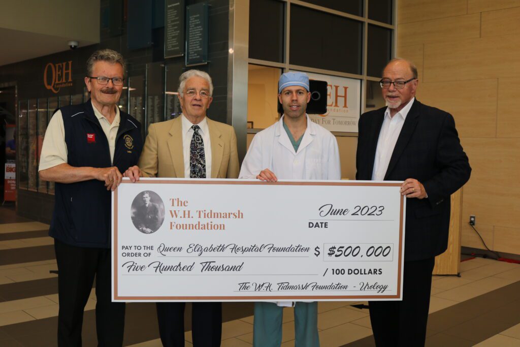 QEH FoundationThe W.H. Tidmarsh Foundation Supports Men’s Health Care ...